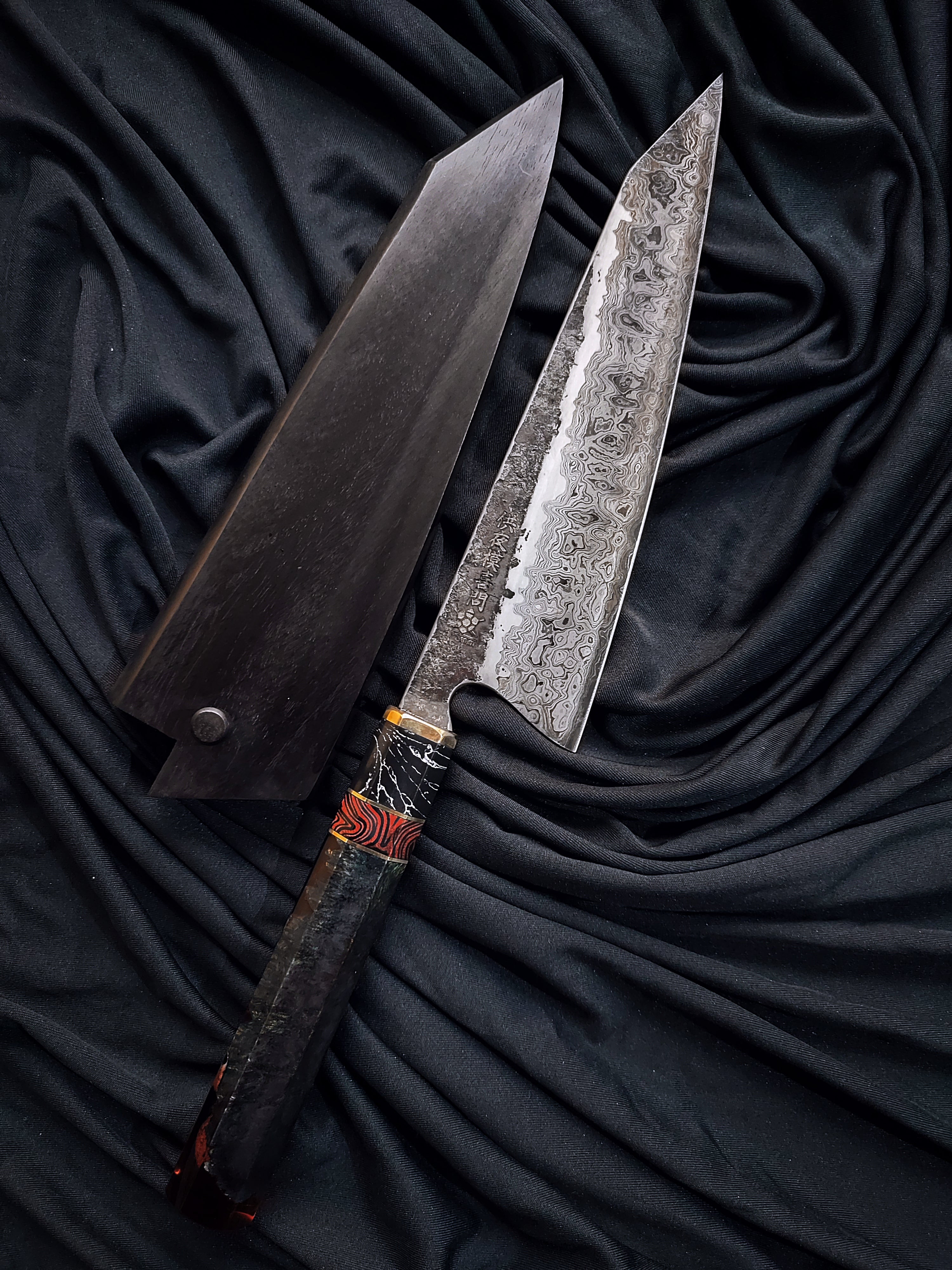 The Cursed Gyuto Chef Knife - Pre Order (Read The Description) – Kuyamokit