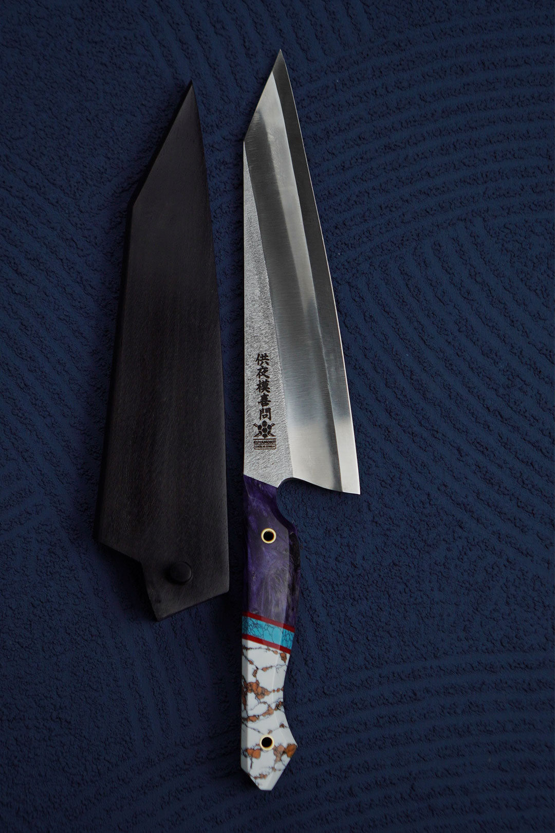 20cm White Gems S-Grind K-Tip Gyuto Kitchen Knife – Kuyamokit